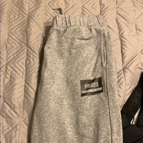 Puma | Pants | Puma Grey Sweat Pants | Poshmark